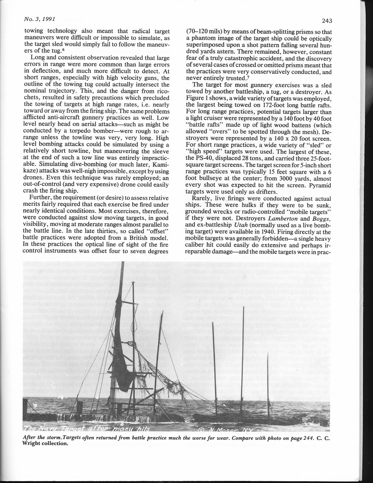 The evolution of Battleship Gunnery in the US Navy, 1920-1945 ...