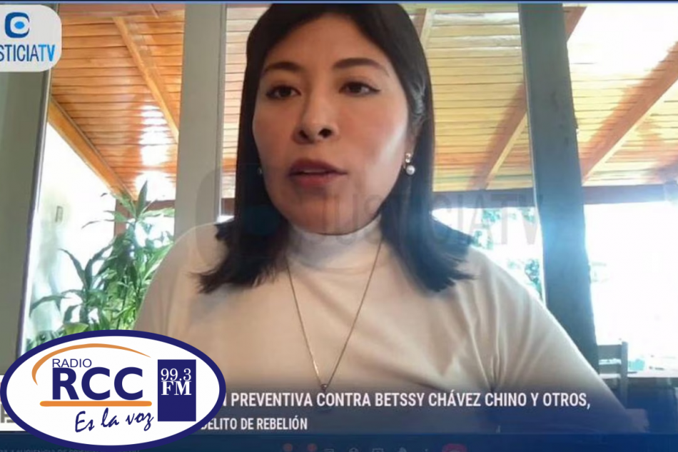 PODER JUDICIAL ORDENA LA CAPTURA DE BETSSY CHÁVEZ Y LE DICTAN PRISION ... PODER JUDICIAL ORDENA LA CAPTURA DE BETSSY CHÁVEZ Y LE DICTAN PRISION ...