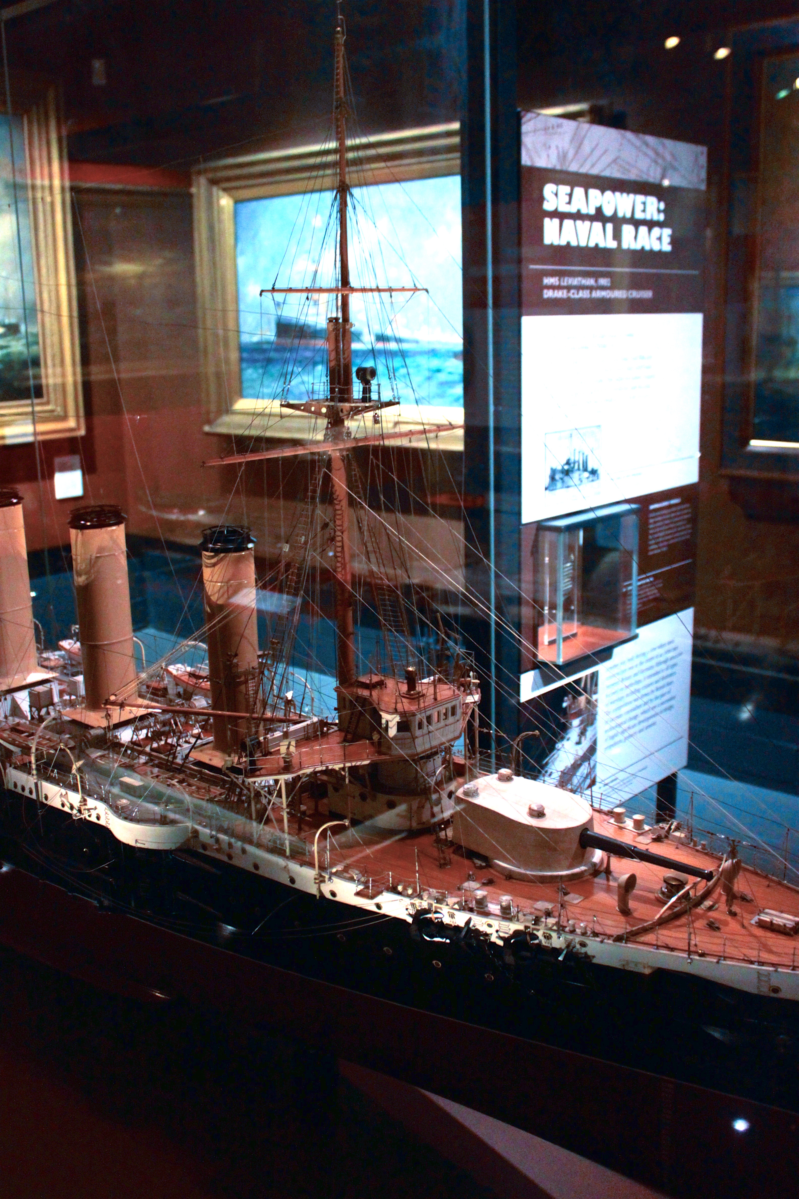 HMS Leviathan (1901), 1/48 armoured cruiser – Battleships & Knights