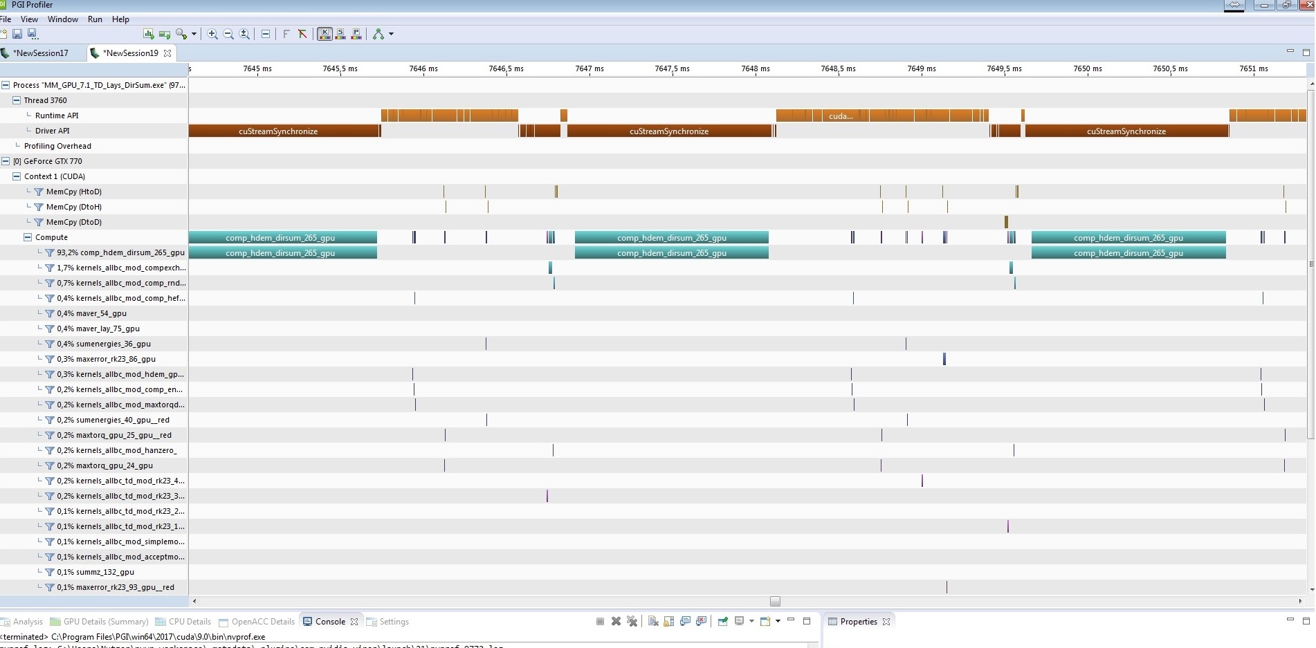 Nested Loops In Cuda Legacy Pgi Compilers Nvidia Developer Forums