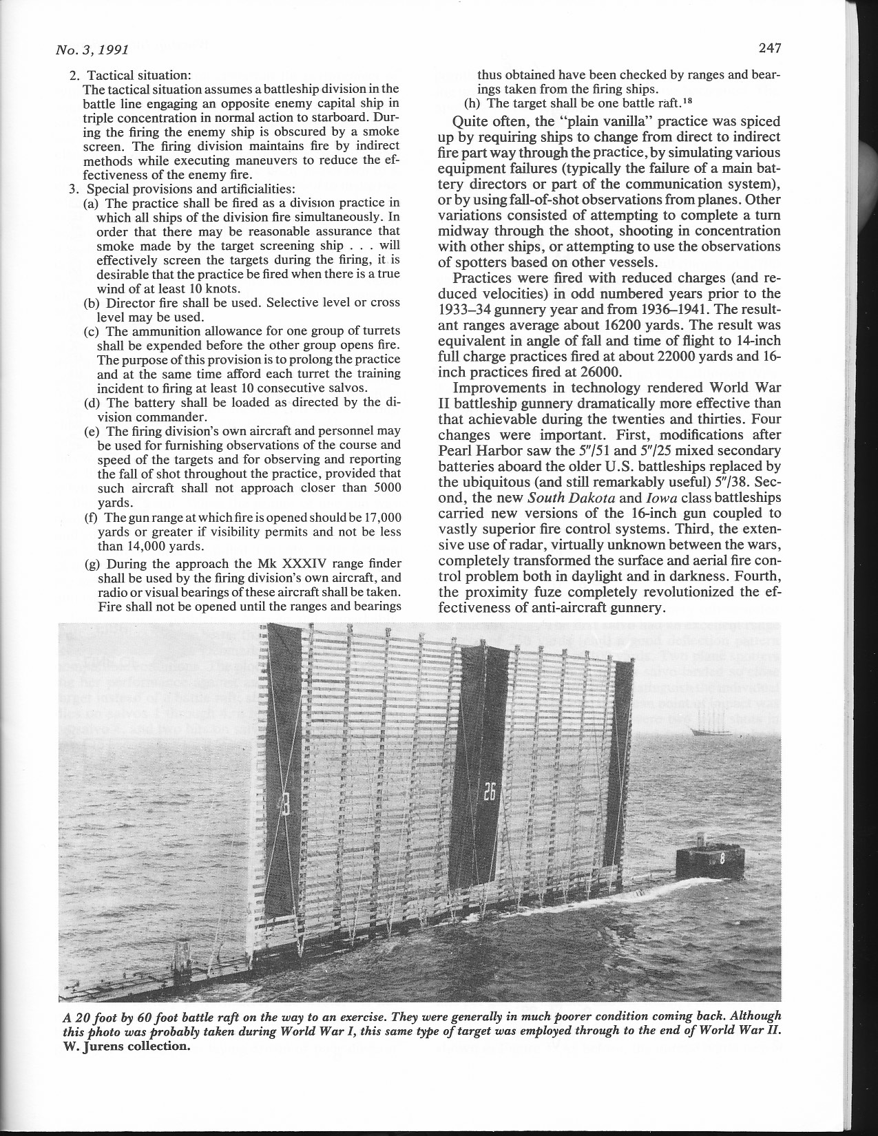 The evolution of Battleship Gunnery in the US Navy, 1920-1945 ...
