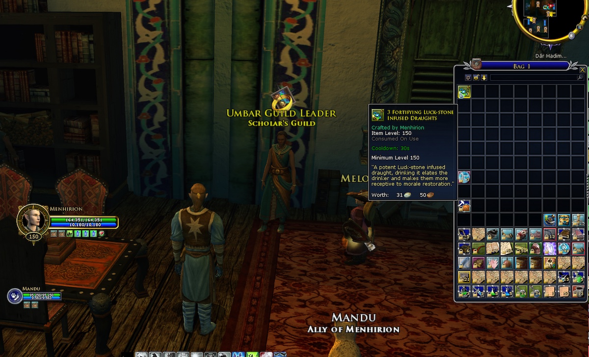 Luck-stone infused draughts? | The Lord of the Rings Online Forums