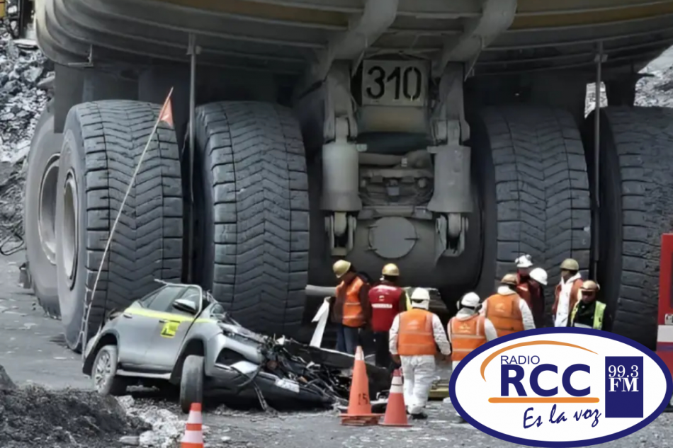 VOLQUETE DE GRAN TONELAJE APLASTÓ A DOS TRABAJADORES QUE SE ENCONTRABAN ...