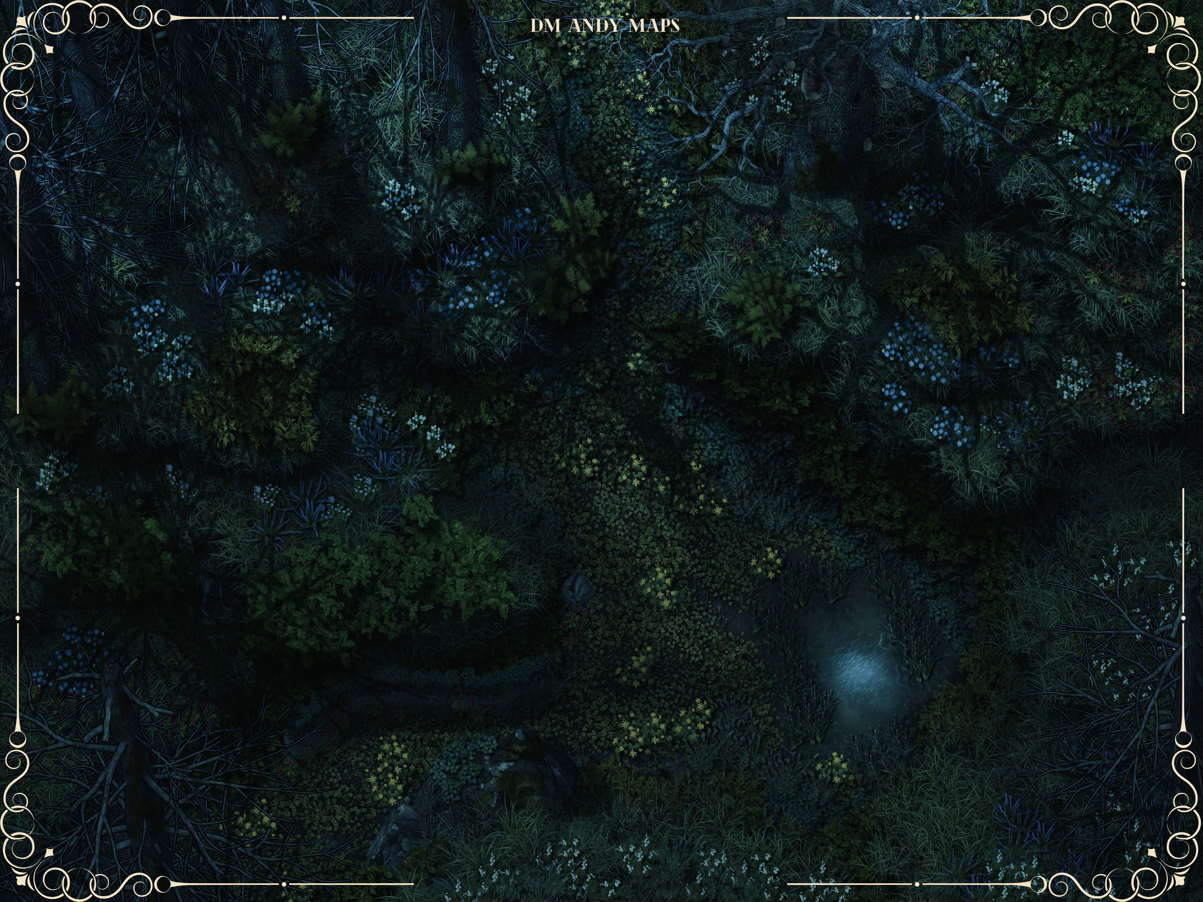 DM Andy Maps - Verdant Glade | Roll20 Marketplace: Digital goods for ...