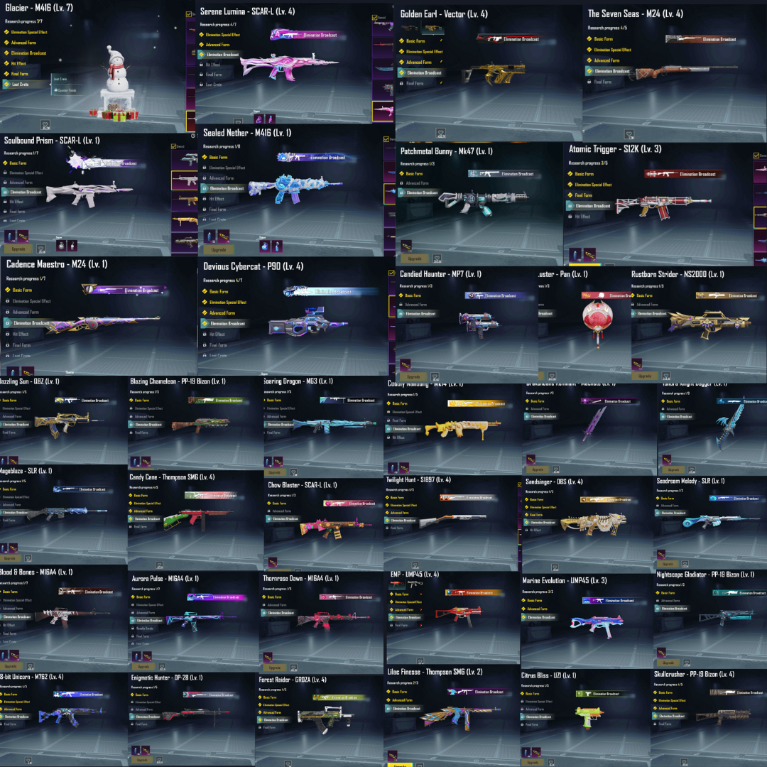 Buy LEVEL 77 | M416 GLACIER (MAX ) AND MUMMY M416 | MUMMY SETS ...
