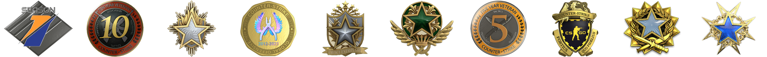Buy CS2 Prime 2665h • 10+ MEDALS • 2023 Service, 2022 Service, 2017 ...