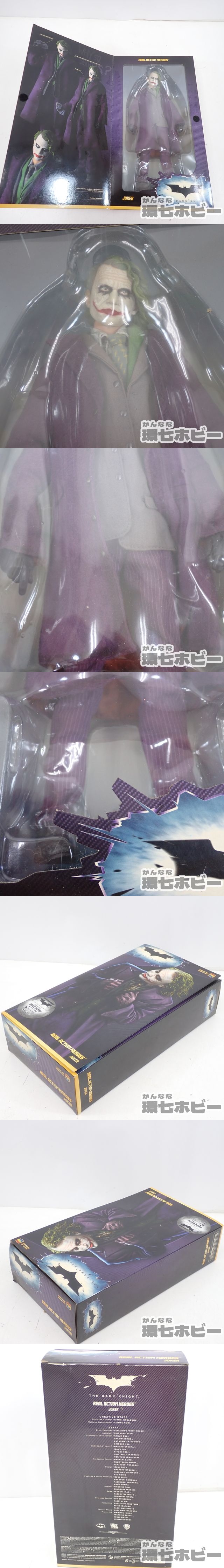日本代購代標第一品牌【樂淘letao】－MM5 メディコムトイ RAH リアルアクションヒーローズ 1/6 バットマン ジョーカー フィギュア 未検品現状/映画 ダークナイト 送:-/80