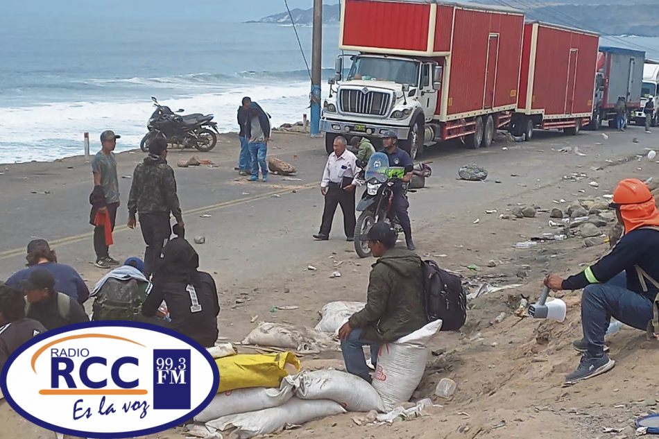 PROTESTA COBRO SU PRIMERA VÍCTIMA: CHOFER DE TRÁILER FALLECIÓ LUEGO DE ...