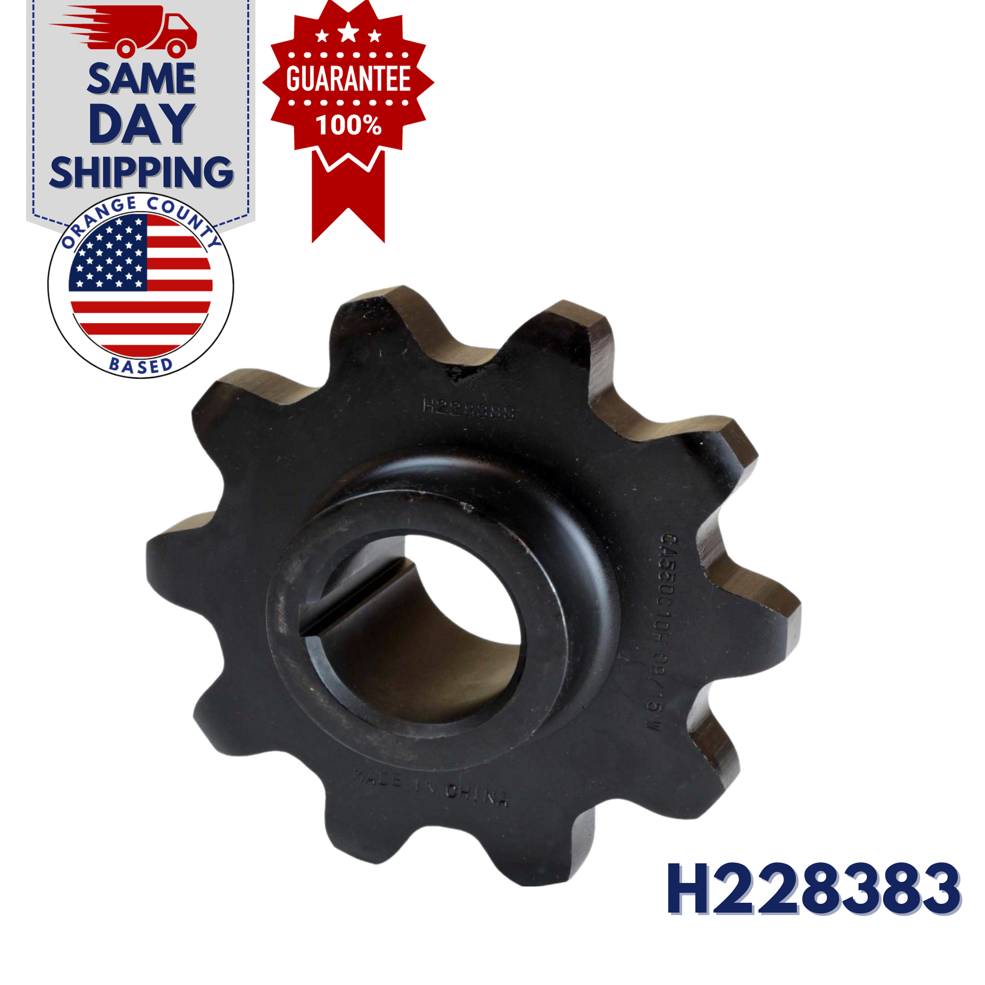 H228383 Clean Grain Elevator Sprocket Low For John Deere Combine ...