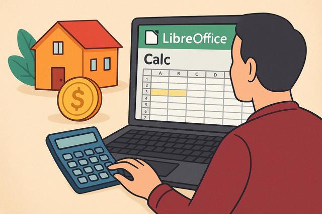 Immobilien-Cashflow mit LibreOffice Calc simulieren