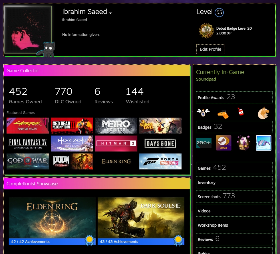 Buy No VAC Ban or any bans in all games , Level 56 , 8 Years , 471 Games, 790 DLC, 32 Total ...