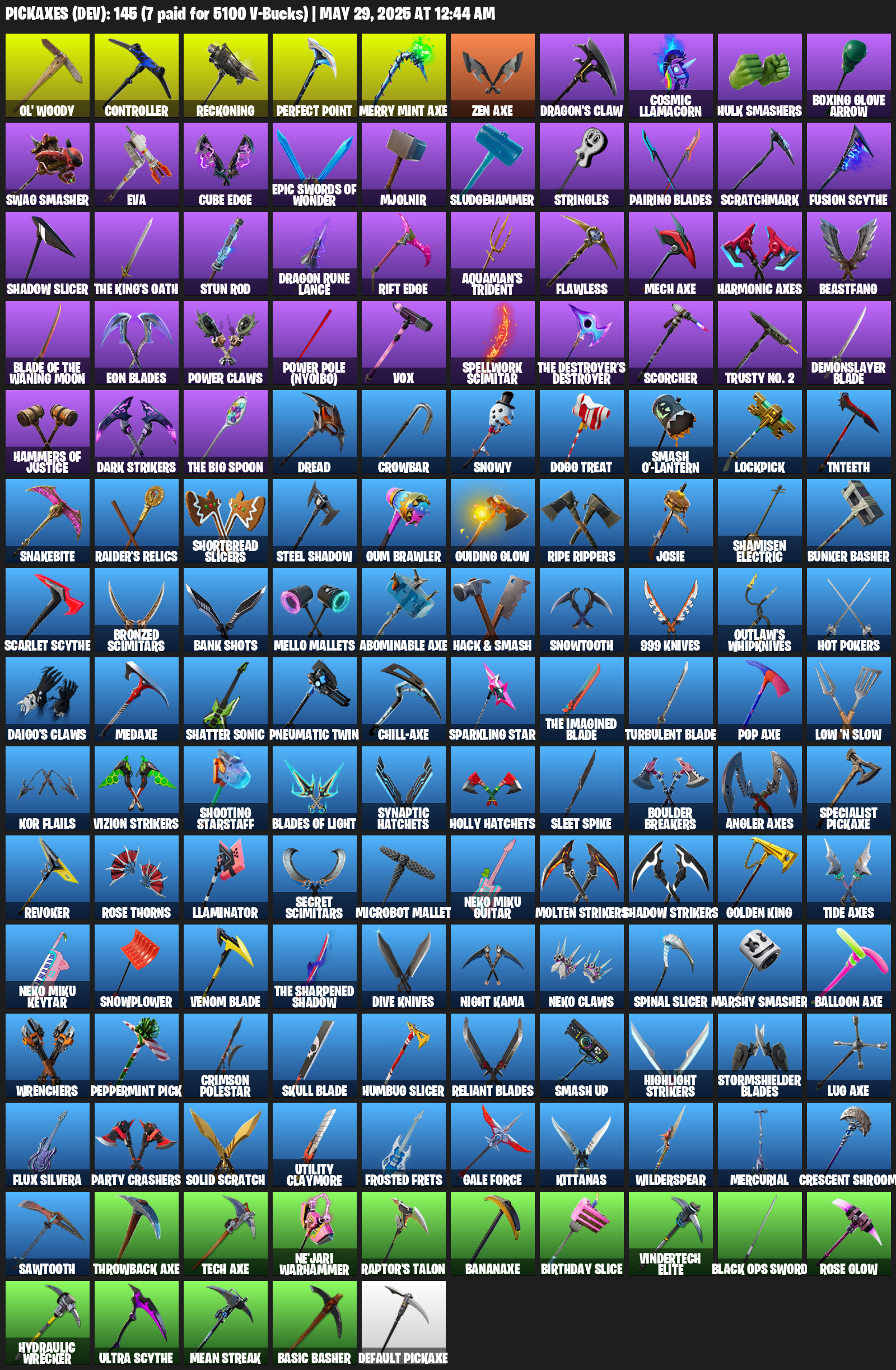 Buy 149 Skins (17 Paid) | 145 PK | 156 EM [Carbon Commando, Trilogy ...