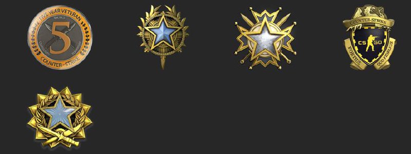 Buy 6 MEDALS丨2017 | 2019 | 2020 | LOYALITY | Global Offensive Badge | 5 ...