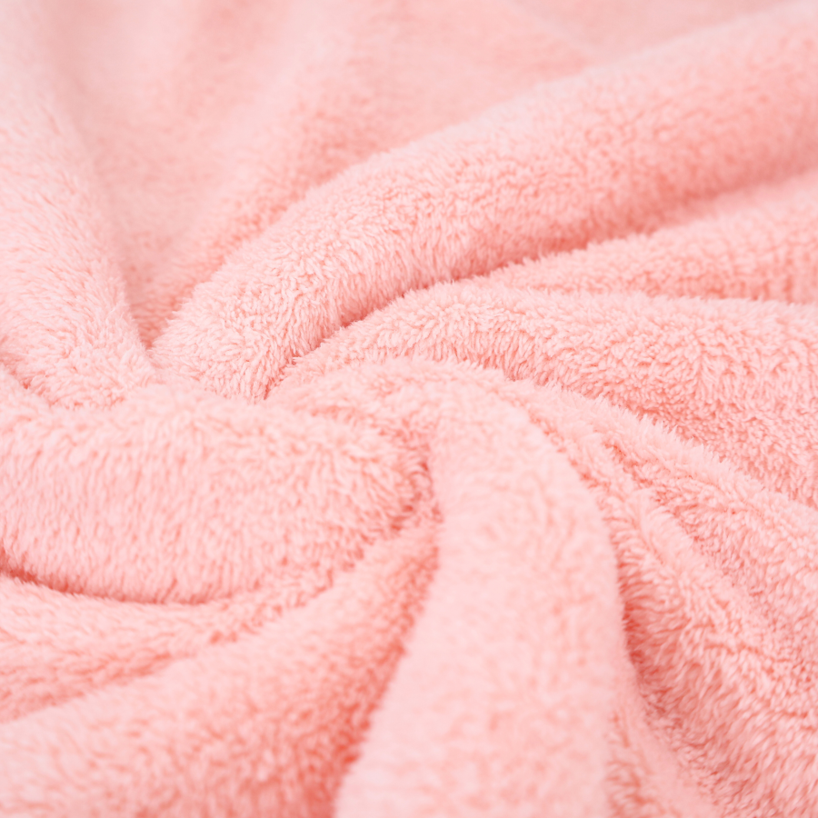 NEZEN Toalla de baño , rosa bebé, 80cm x 140cm, microfibra