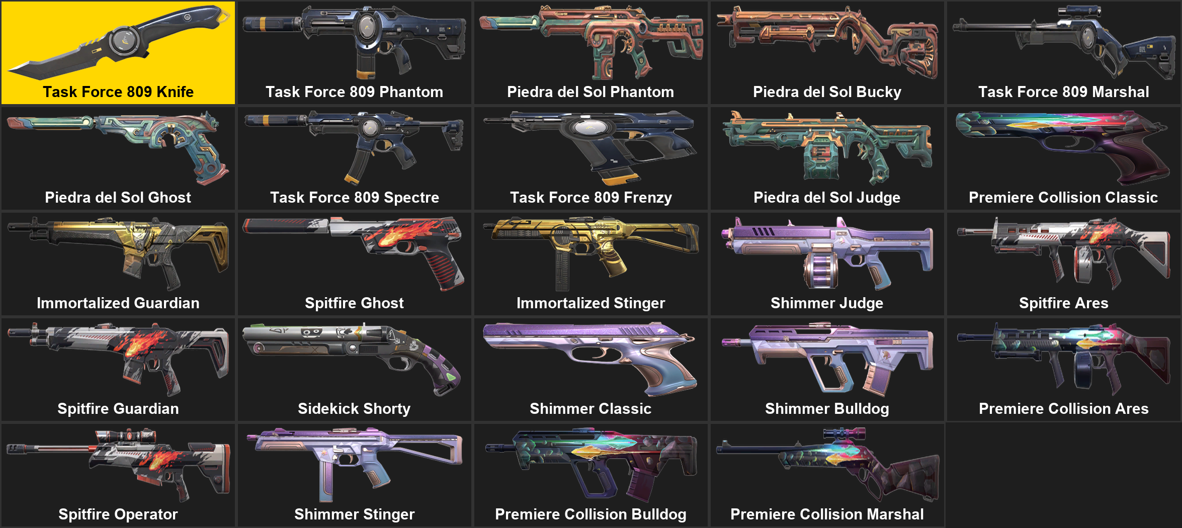 Buy EU 【1 KNIFE | 24 SKINS】 Task Force 809 Knife | Task Force 809 ...