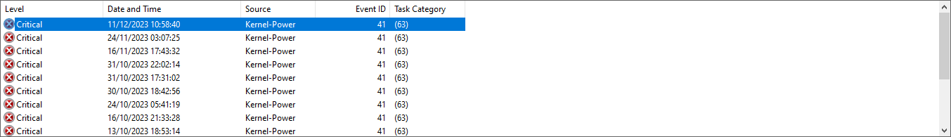 How to identify the reason a random freeze that happens 1 time in a week? : r/techsupport