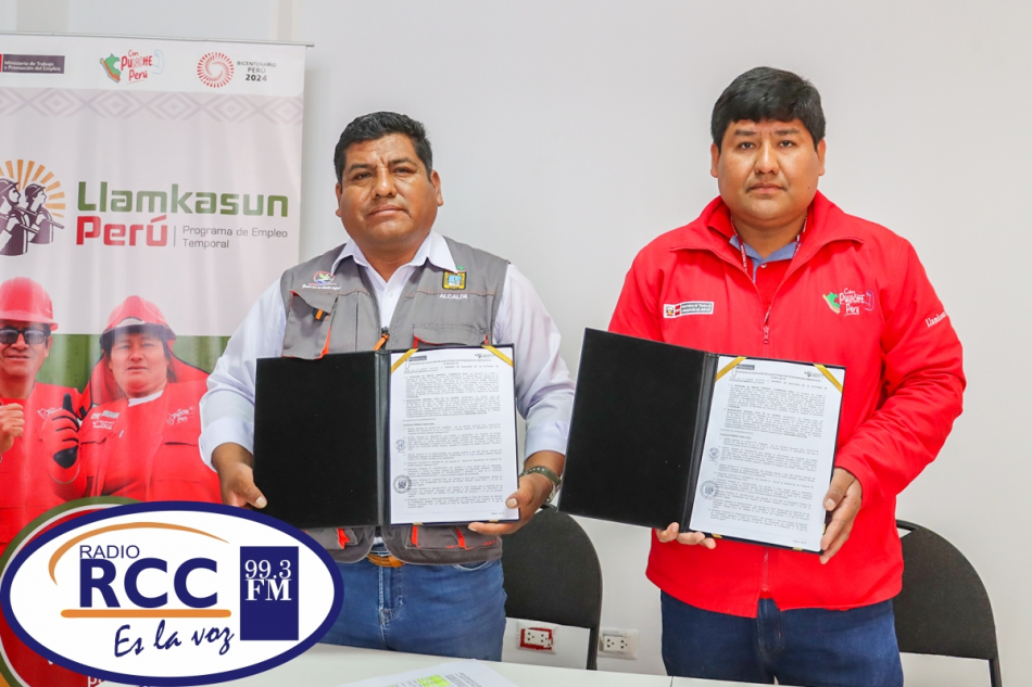 COMUNA ALTOALIANCISTA FIRMA CONVENIO CON “LLAMKASUM PERÚ” PARA GENERAR ... COMUNA ALTOALIANCISTA FIRMA CONVENIO CON “LLAMKASUM PERÚ” PARA GENERAR ...