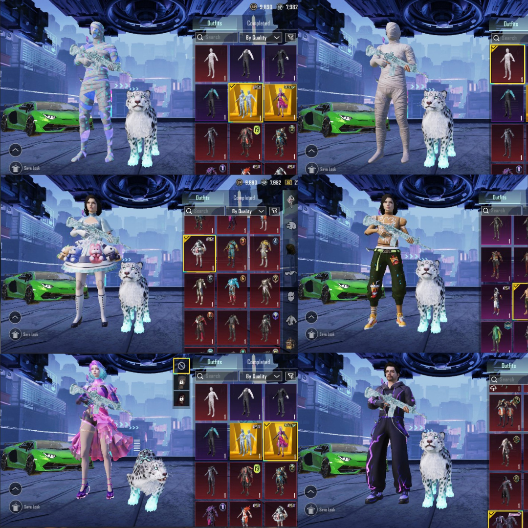 Buy LEVEL 77 | M416 GLACIER (MAX ) AND MUMMY M416 | MUMMY SETS ...