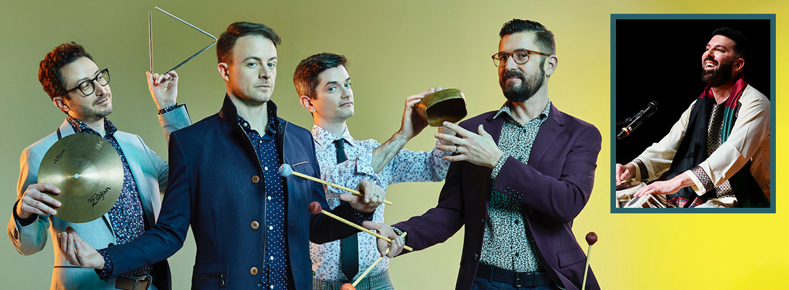 Murmurs in Time—Third Coast Percussion and Salar Nader, tabla , Friday ...