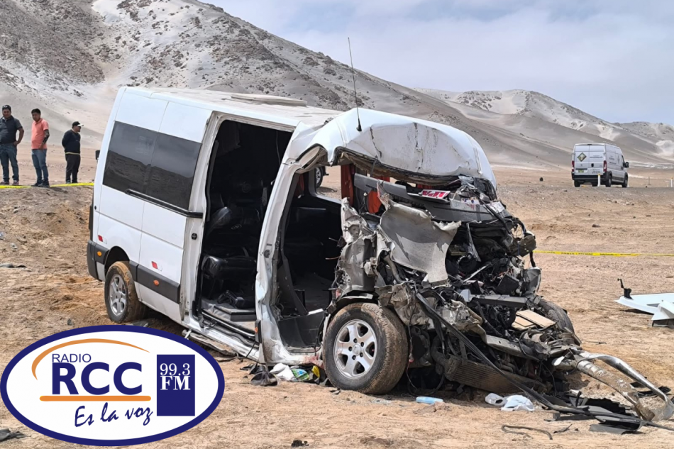 TRAGEDIA EN LA PANAMERICANA: MINIVÁN SE ESTRELLA CONTRA CAMIÓN CISTERNA ...