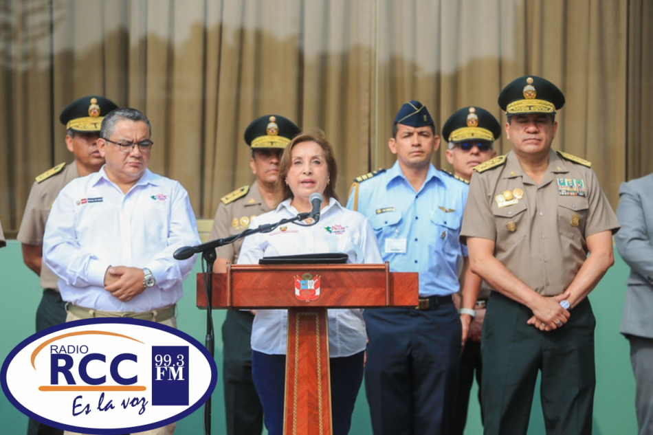 DINA BOLUARTE PROMETE COMBATIR LA DELINCUENCIA ESTE 2025 Y PIDE AL PODER JUDICIAL Y A LA ...