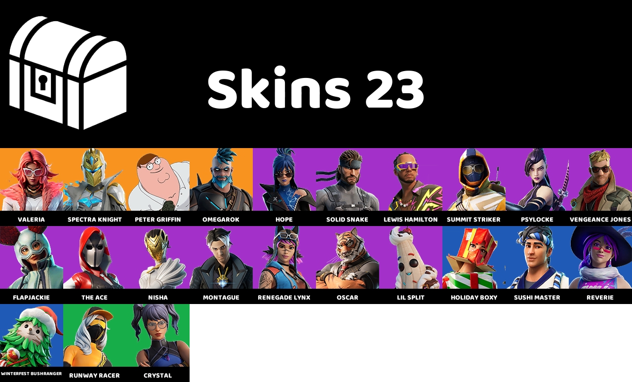 Buy 【23 TOP SKINS】[PC•PSN•XB]| Omegarok, Peter Griffin, Spectra Knight ...