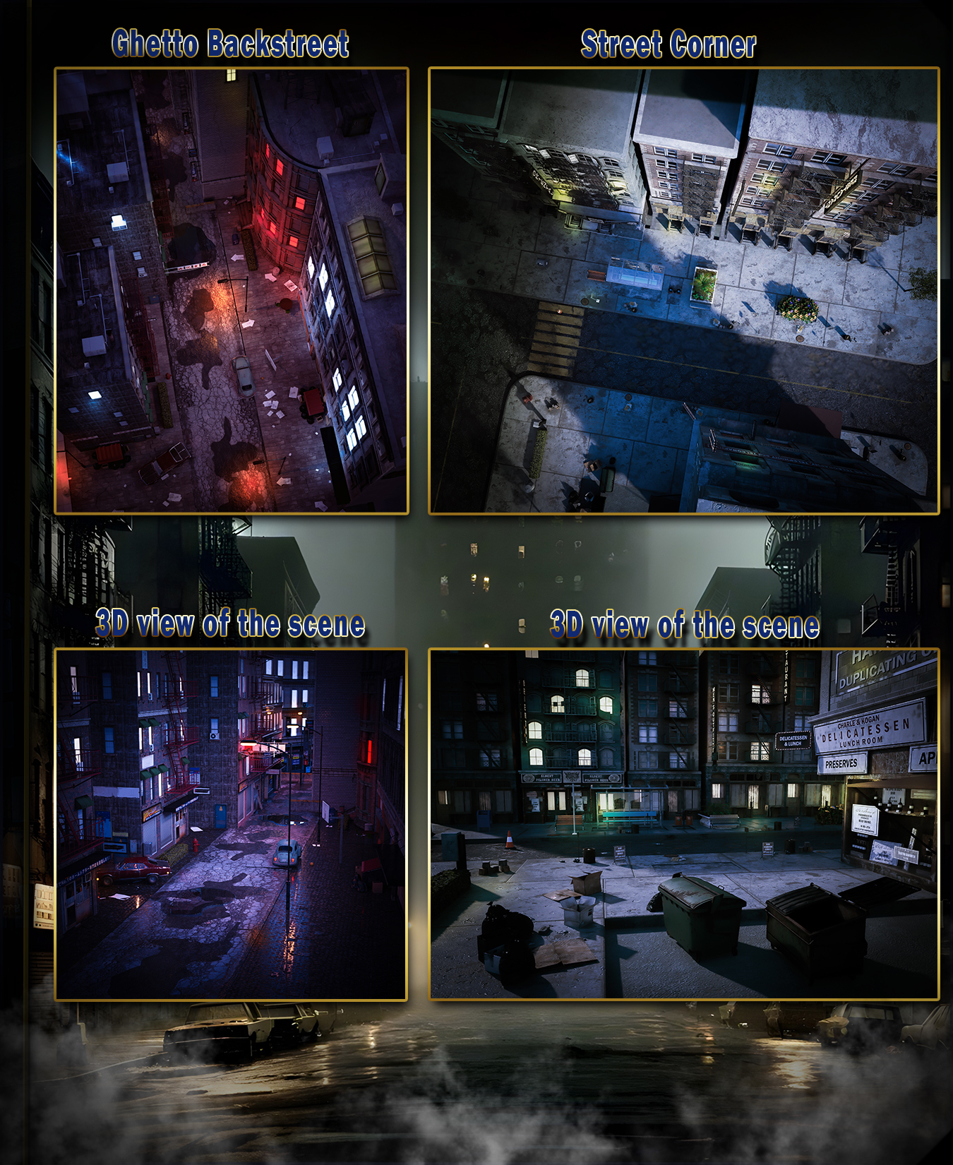 2 Modern Street maps + tokens and cars - Map alchemists | DriveThruRPG