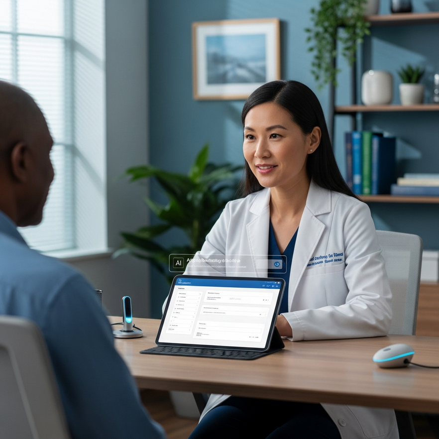Automated medical receptionist systems for healthcare