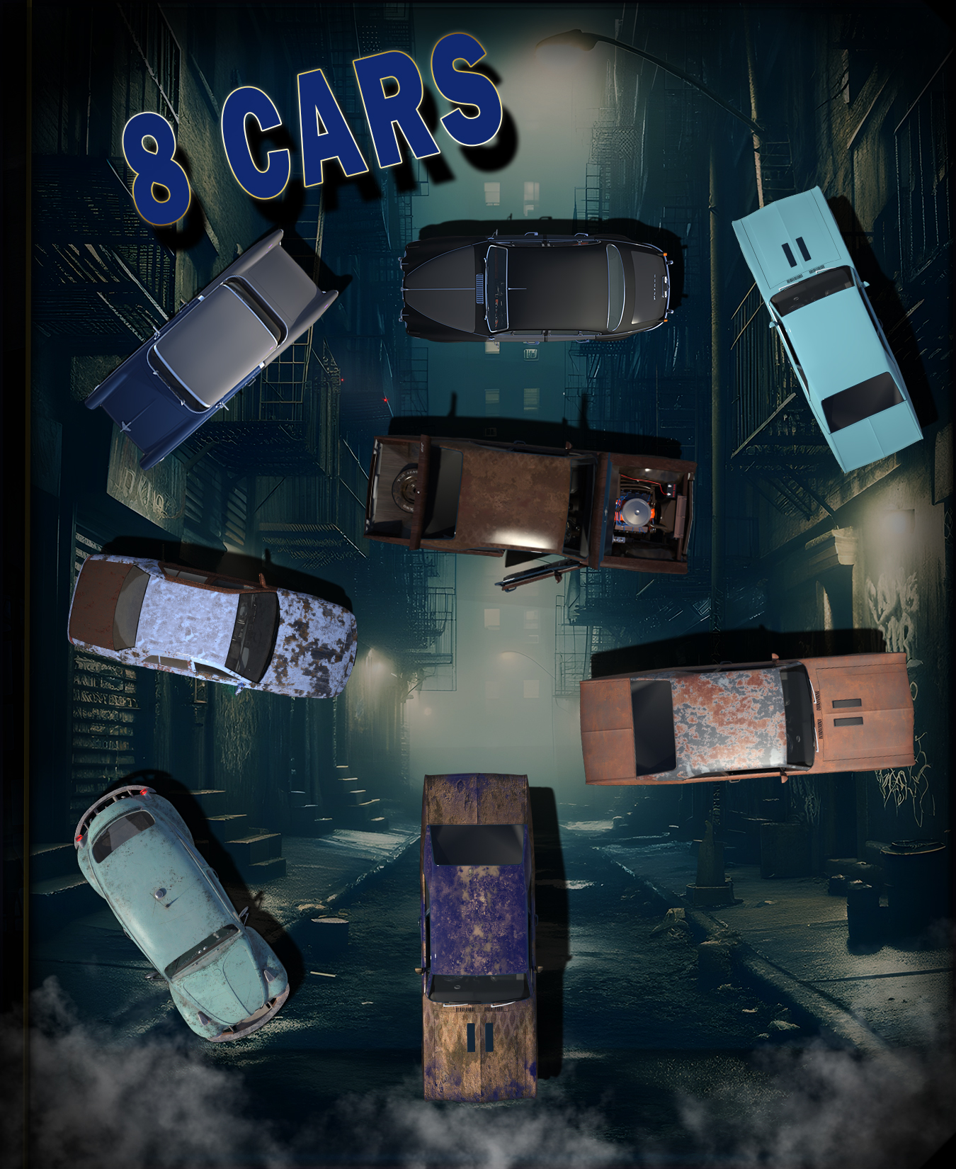 2 Modern Street maps + tokens and cars - Map alchemists | DriveThruRPG