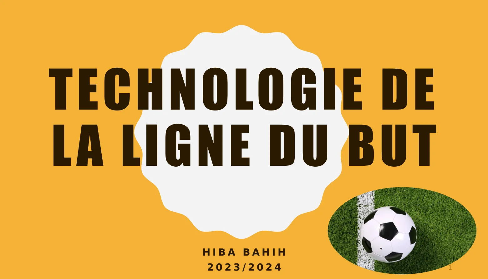 TIPE : TECHNOLOGIE DE L A LIGNE DU BUT - MP 2024 | TipeShare