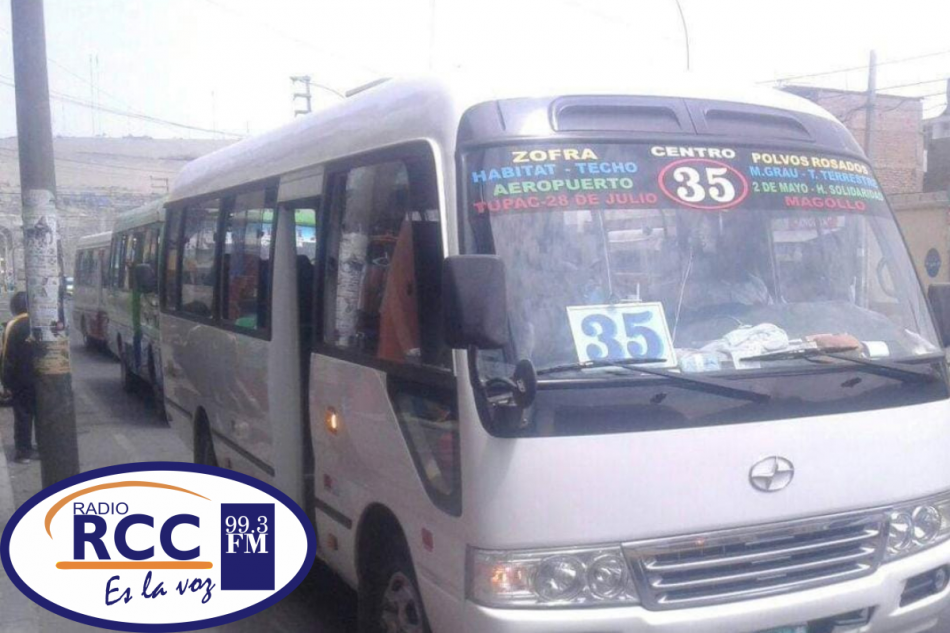 POBLADORES DENUNCIAN QUE LAS RUTAS 5 Y 35 VIENEN REALIZANDO COBROS EXCESIVOS POR PASAJES EN ...
