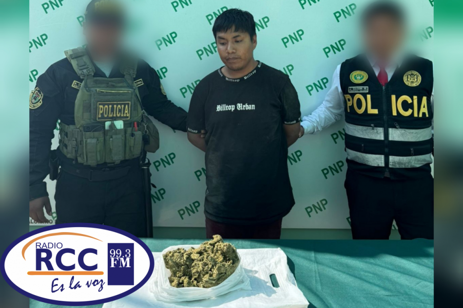 Efectivos Policiales Logran La Intervención De Varón Con Casi 400
