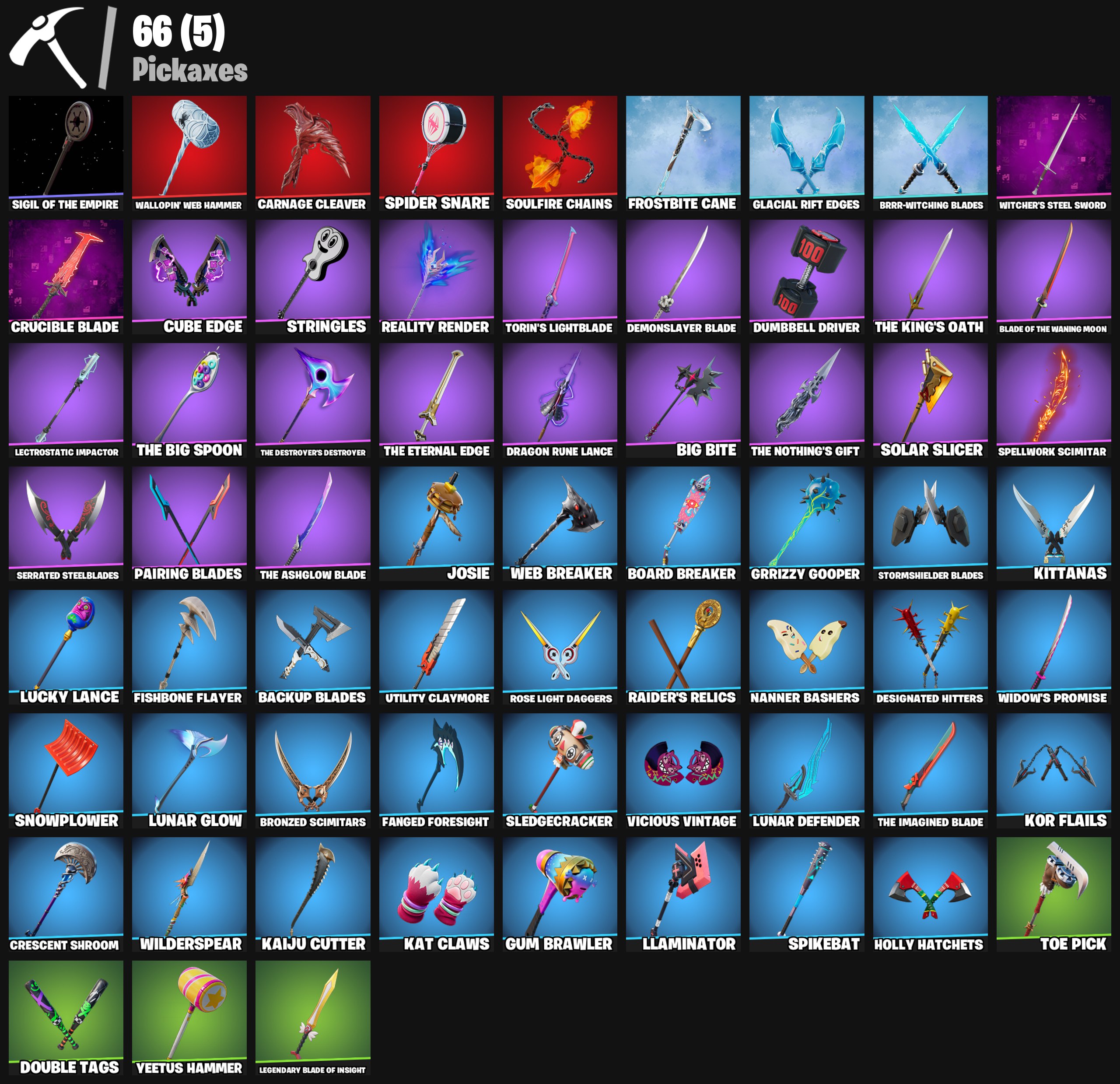Buy 【61 SKINS】 (PC/PSN/XBOX) SPIDER KNIGHT | DEADEYE | GHOST RIDER ...