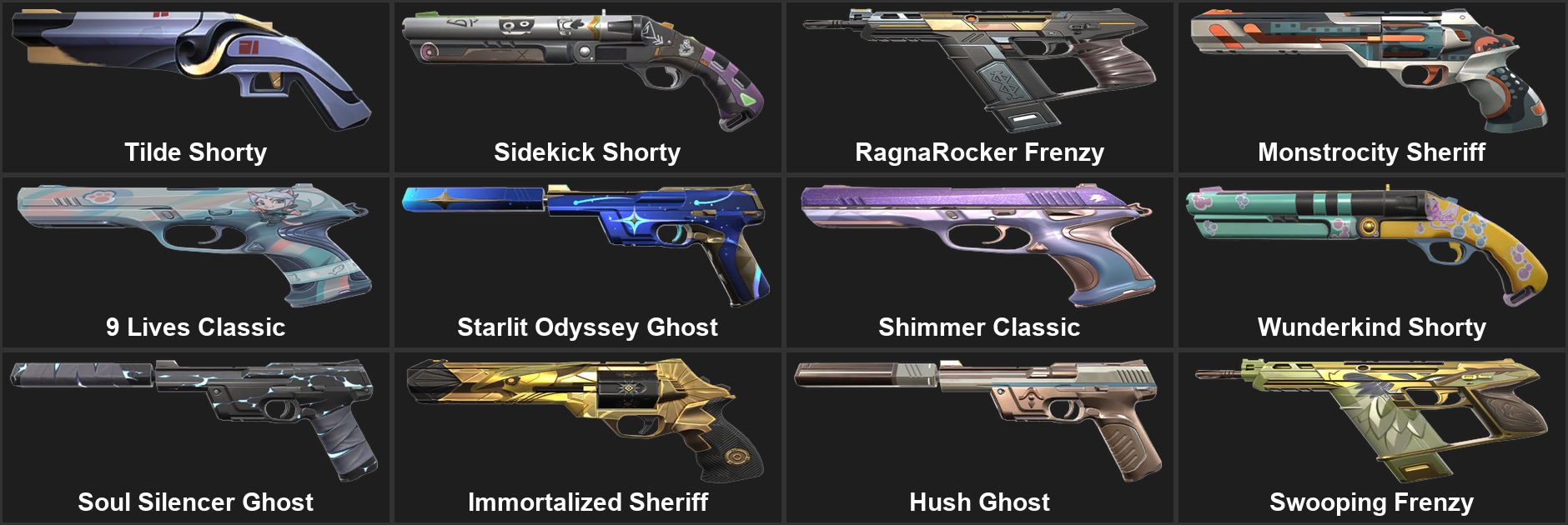 Buy EU 【12 SKINS】 Tilde Shorty | Sidekick Shorty | RagnaRocker Frenzy ...