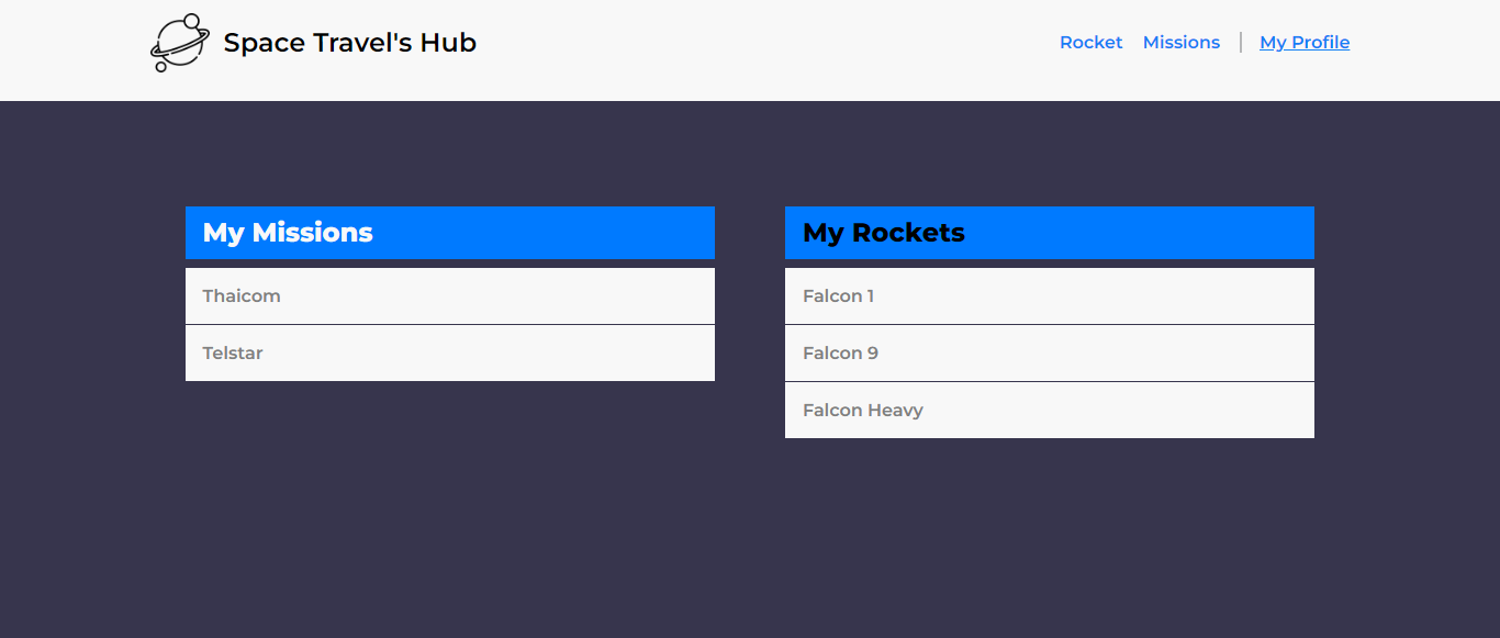 GitHub - geekelo/space-travelers-hub: A web application for a company ...