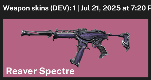 Buy [NA] 1 Skins | Inv. Value 1775 VP | Reaver Spectre | Ranked | 24 ...
