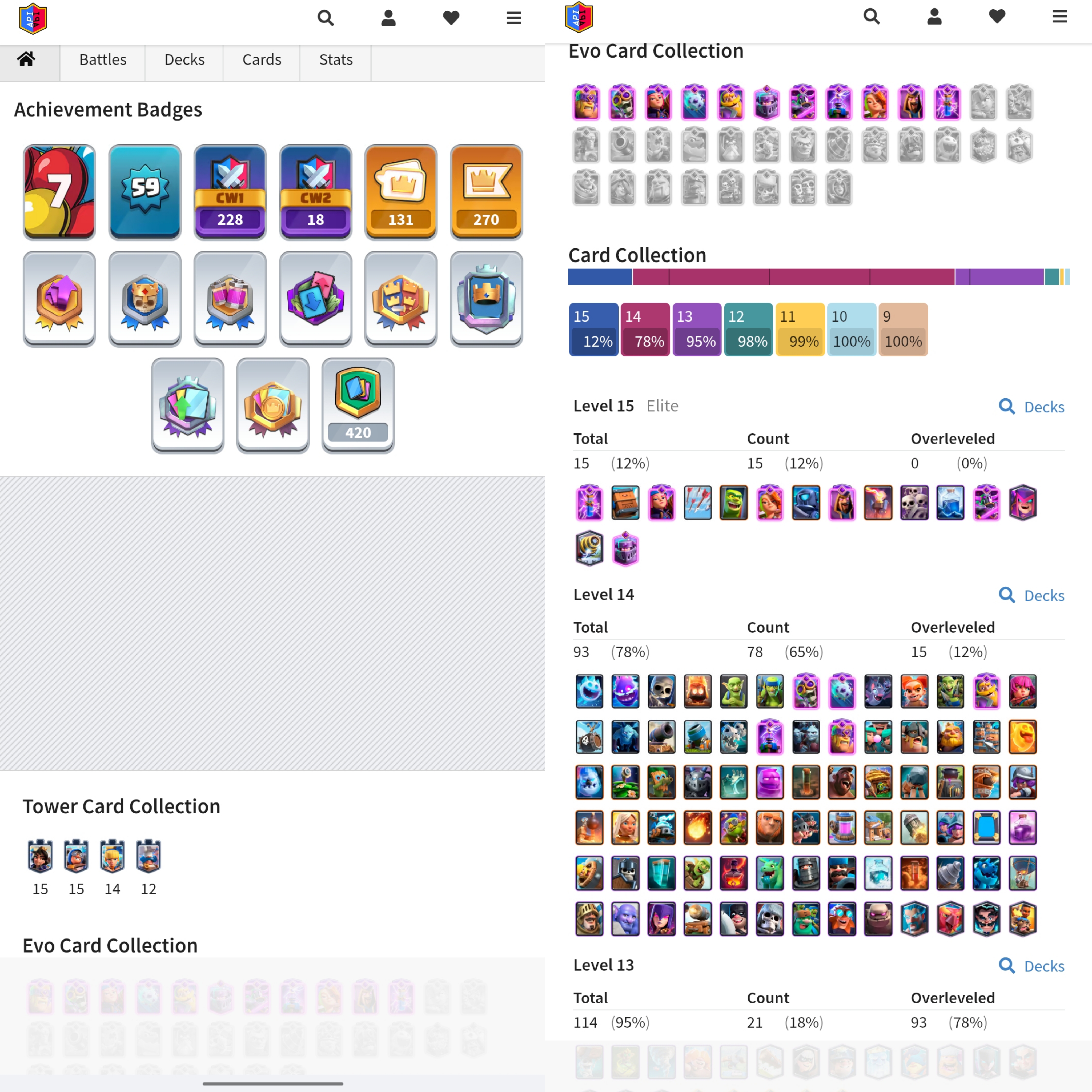 Buy Level -59⊕ Trophy-10580 93 Card Max 15 Elite Max Evos-11 Emote-87 ...