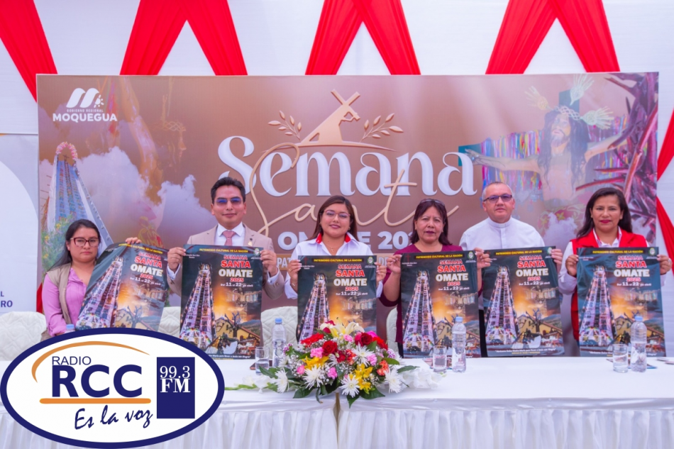 GOBIERNO REGIONAL DE MOQUEGUA REALIZA EL LANZAMIENTO DE LA PROGRAMACIÓN OFICIAL DE SEMANA SANTA ...