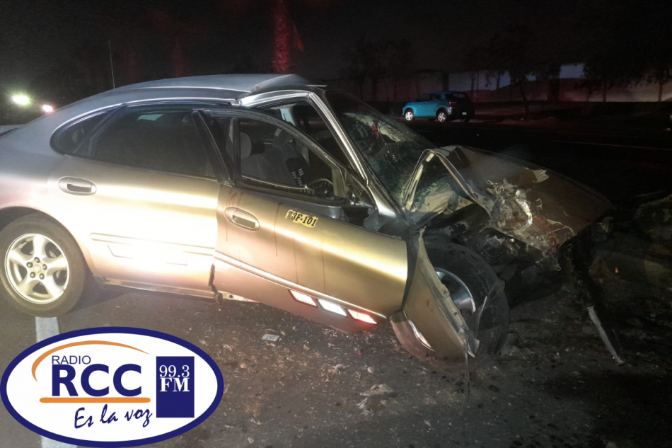 CHOFER RESULTO HERIDO TRAS VIOLENTO ACCIDENTE DE TRÁNSITO EN LA ...