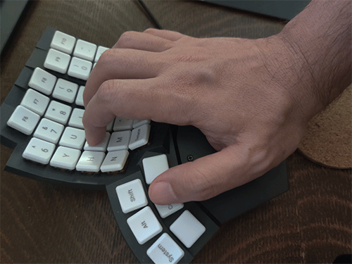 Glove80 with a trackpoint! : r/ErgoMechKeyboards