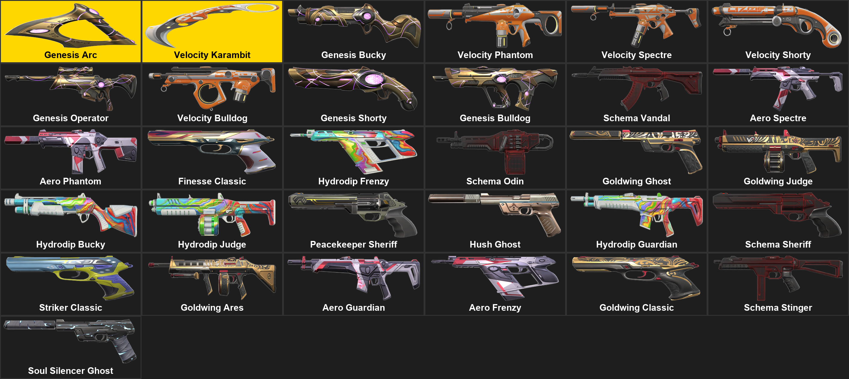 Buy EU 【2 KNIVES | 31 SKINS】 Velocity Phantom | Velocity Spectre ...