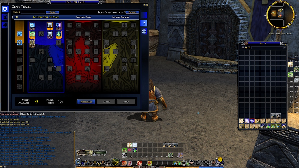 Disappearing Skills in LOTRO Quickslot | The Lord of the Rings Online ...