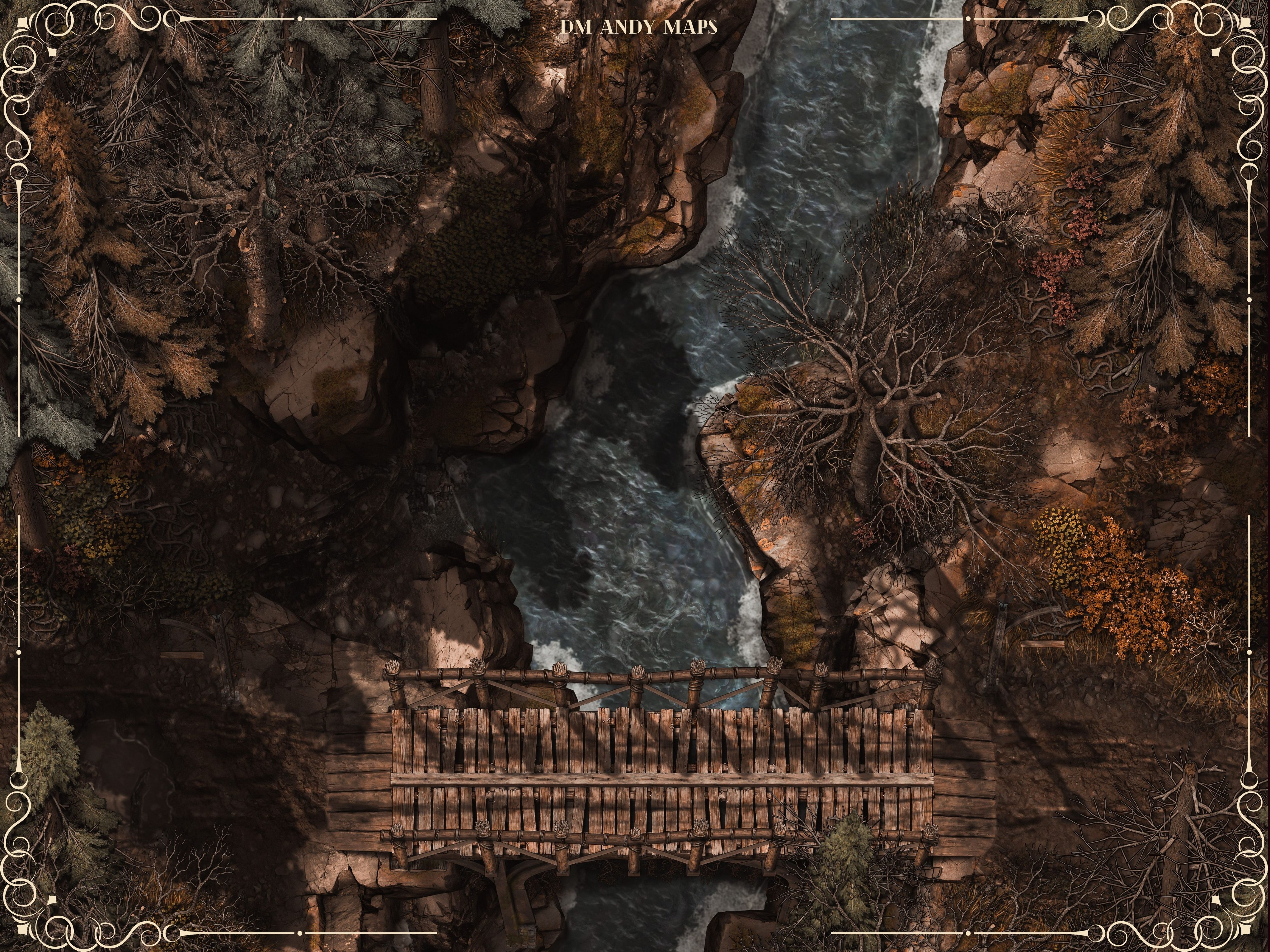 DM Andy Maps - Luna River Bridge | Roll20 Marketplace: Digital goods ...