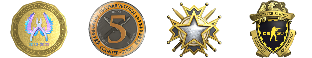 Buy CS2 Prime Premier | 4+ Medals: 2019 Service, Global Offensive, 5 ...