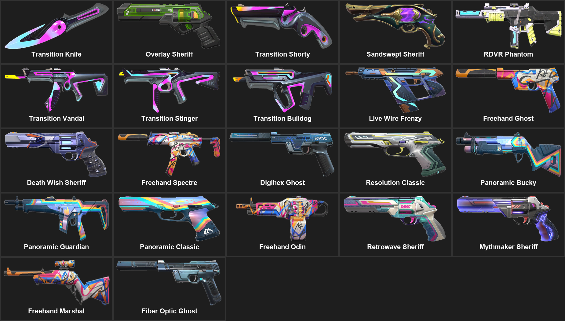 Buy EU 【1 KNIFE | 22 SKINS】 Transition Knife | Overlay Sheriff ...