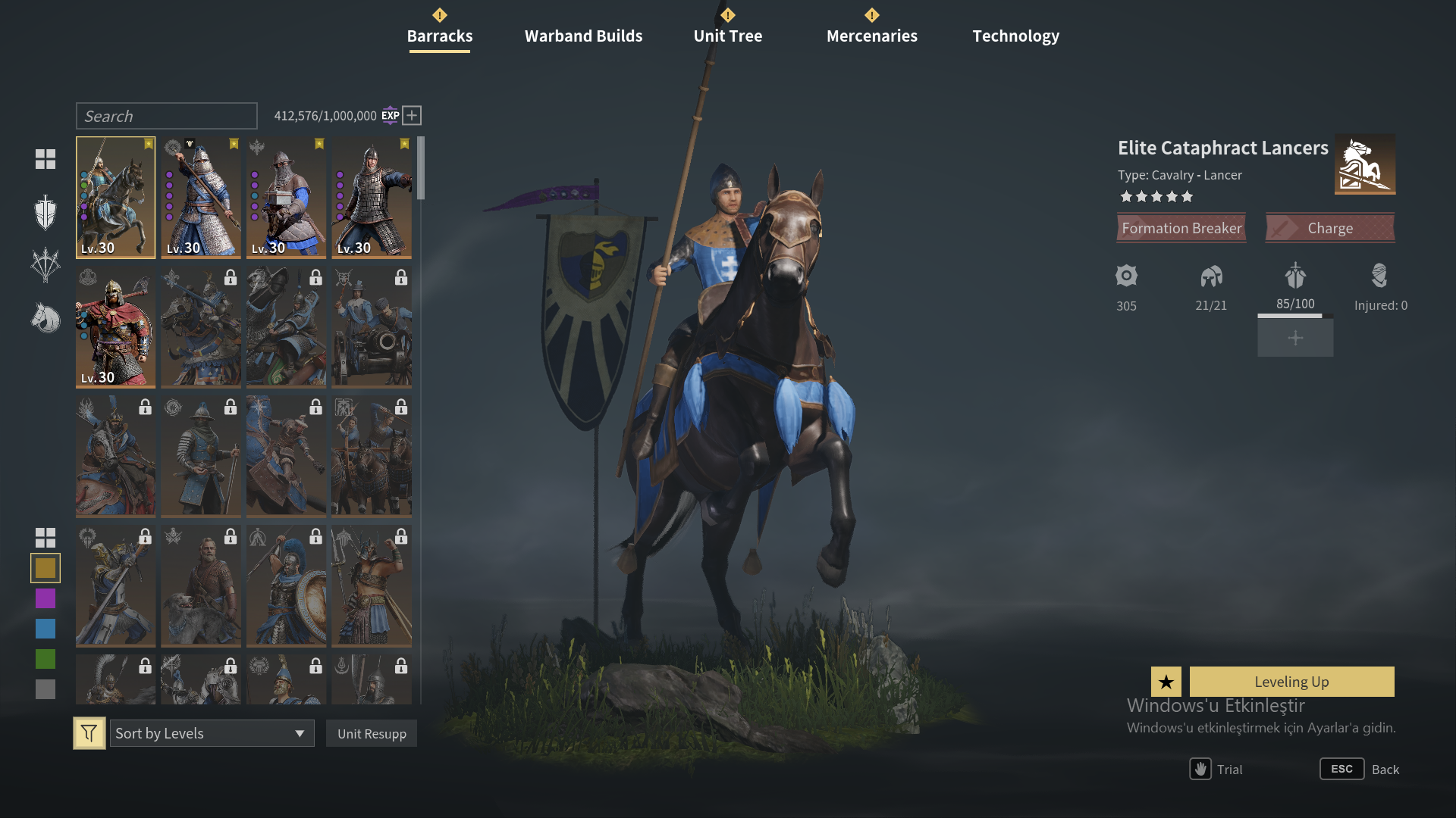 Buy [EU] 629 LVL | 777 LEADERSHIP | 5 GOLD 11 PURPLE 7 BLUE UNITS MAX ...